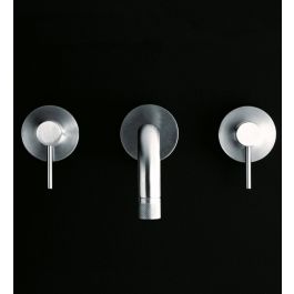 Boffi Minimal RGDM08E Couple of Wall Mounted Faucets + RGDM08I Recessed ...